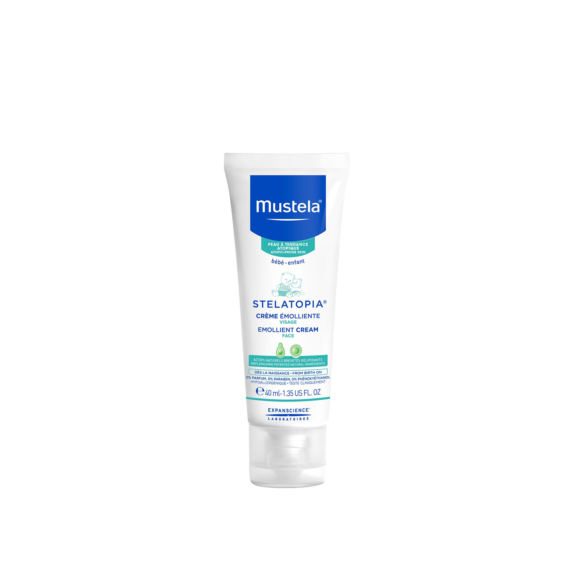 Mustela Stelatopia Emollient Cream for Face 40ml - Atopic Skin
