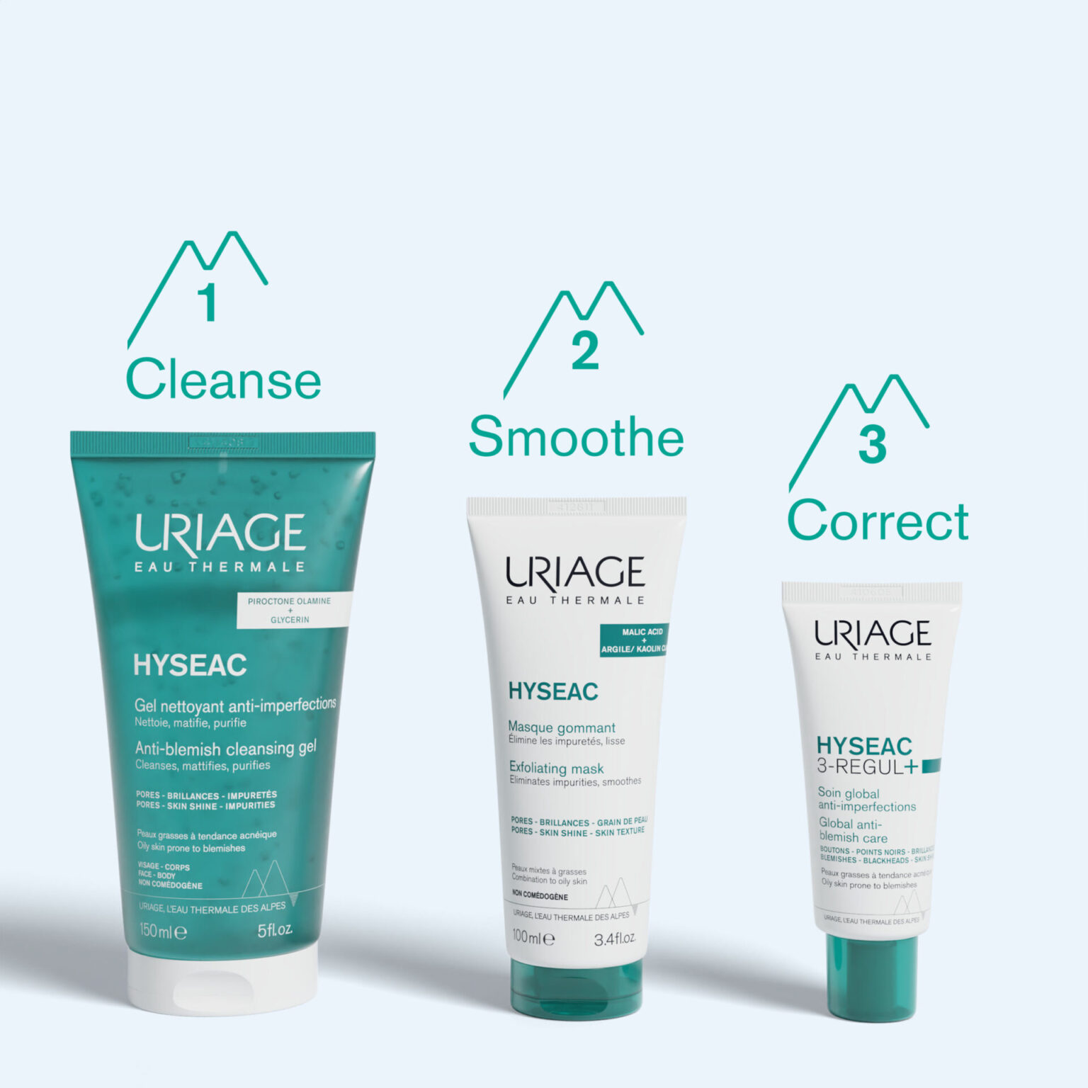 Uriage Hyséac Cleansing Gel Face and Body